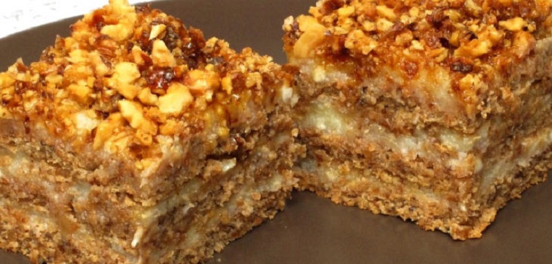 Cum se face o prăjitura divină cu nuci? Rețetă de la fratele meu ...